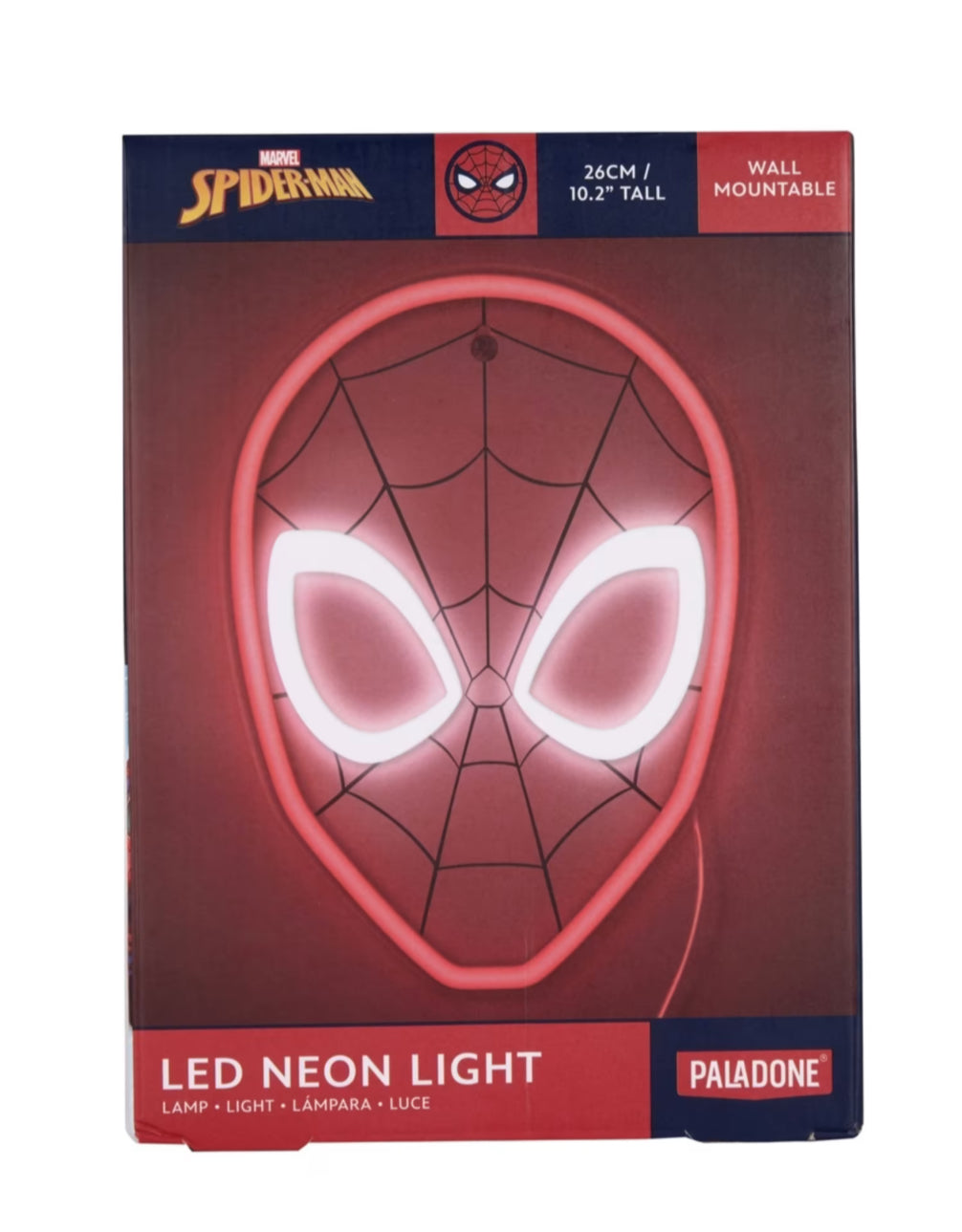 Marvel Spider-Man LED Neon Light - Switch Adapted – Accessible Play